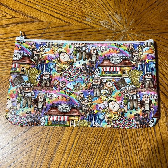 Disney | Bags | Rare Disney Up Pixar Mini Cosmetic Bag Carl Dug Fentons ...